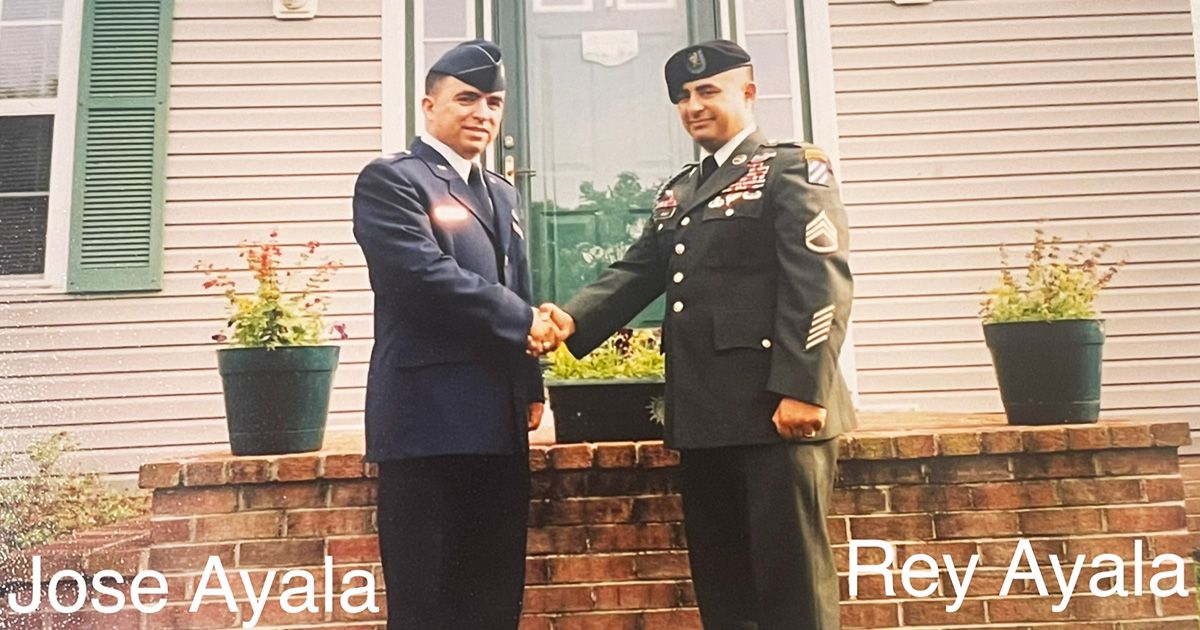 Veteran's Jose and Rey Ayala